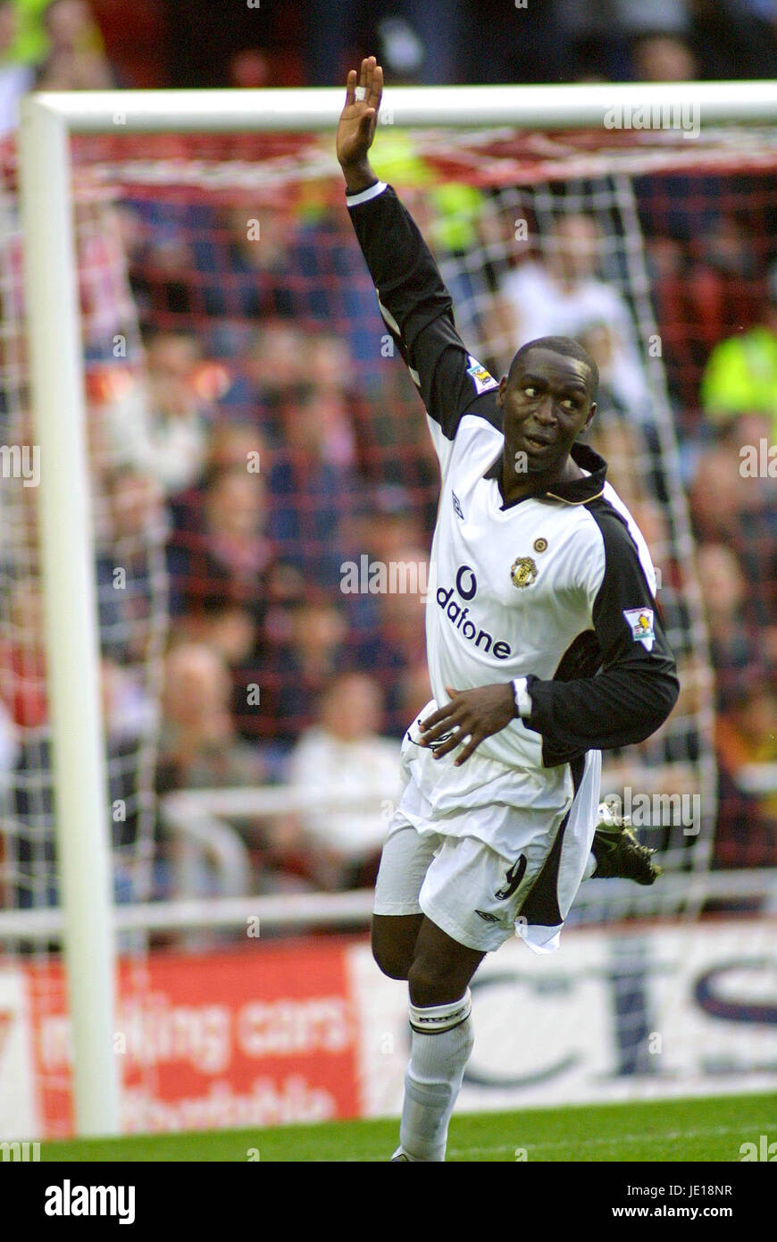 ANDY COLE SUNDERLAND V MANCHESTER UNITED STADIUM OF LIGHT SUNDERLAND 13 ...