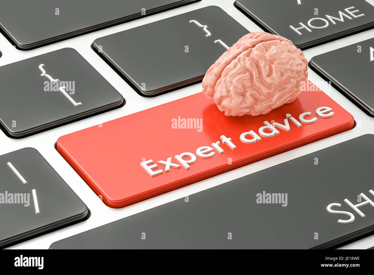 Consulting key on the keyboard hi-res stock photography and images - Alamy