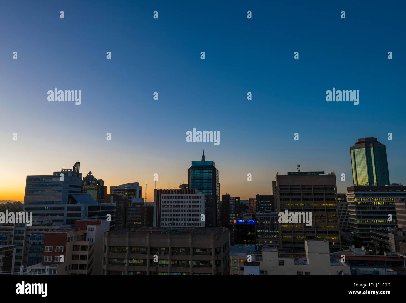 Harare night hi-res stock photography and images - Alamy
