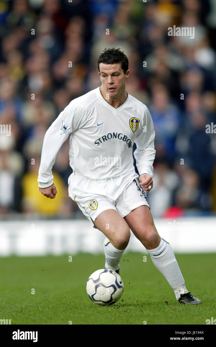 IAN HARTE LEEDS UNITED FC LEEDS ELLAND ROAD 03 February 2002 Stock ...