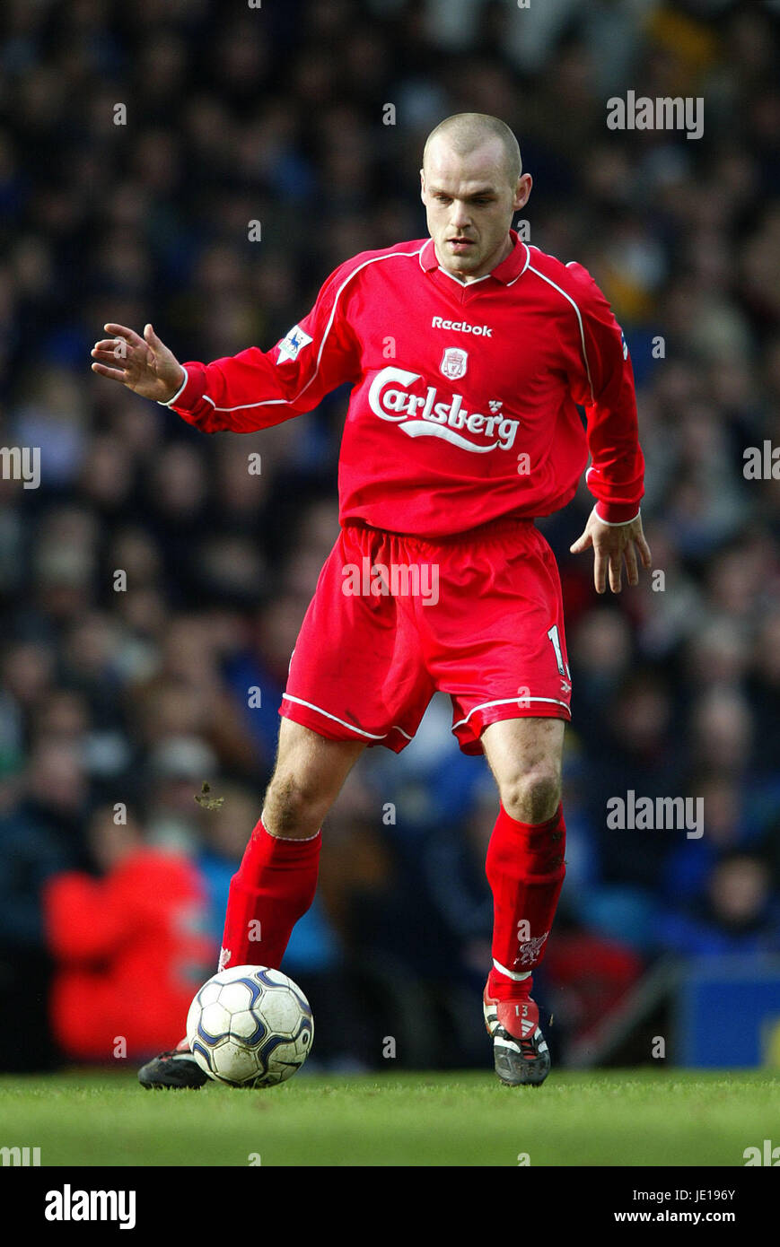 DANNY MURPHY LIVERPOOL FC LEEDS ELLAND ROAD 03 February 2002 Stock ...