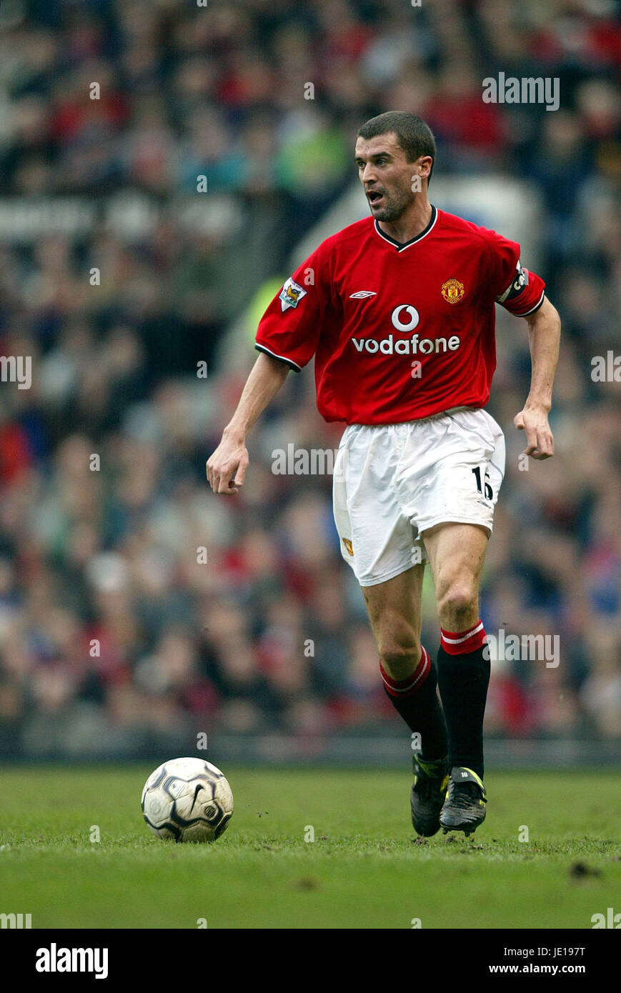 Old trafford roy keane hi-res stock photography and images - Alamy