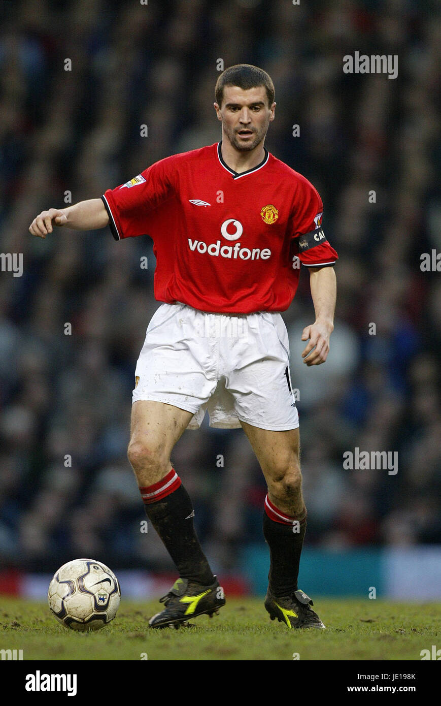 ROY KEANE MANCHESTER UNITED FC MANCHESTER OLD TRAFFORD 02 February 2002 ...