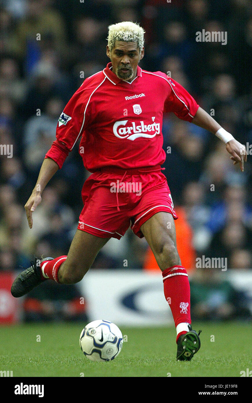 ABEL XAVIER LIVERPOOL FC LIVERPOOL ANFIELD 23 February 2002 Stock Photo ...