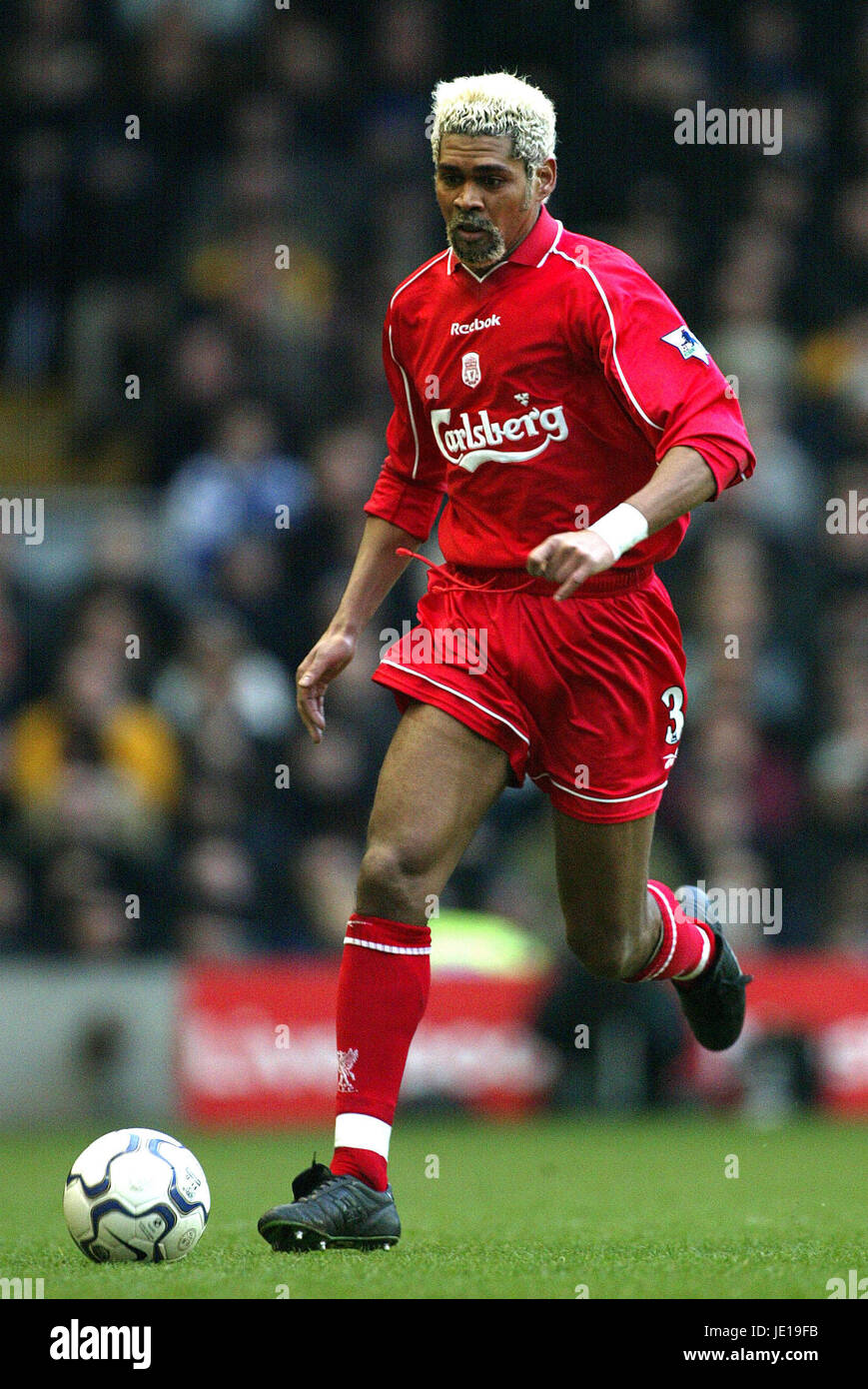 ABEL XAVIER LIVERPOOL FC LIVERPOOL ANFIELD 23 February 2002 Stock Photo ...