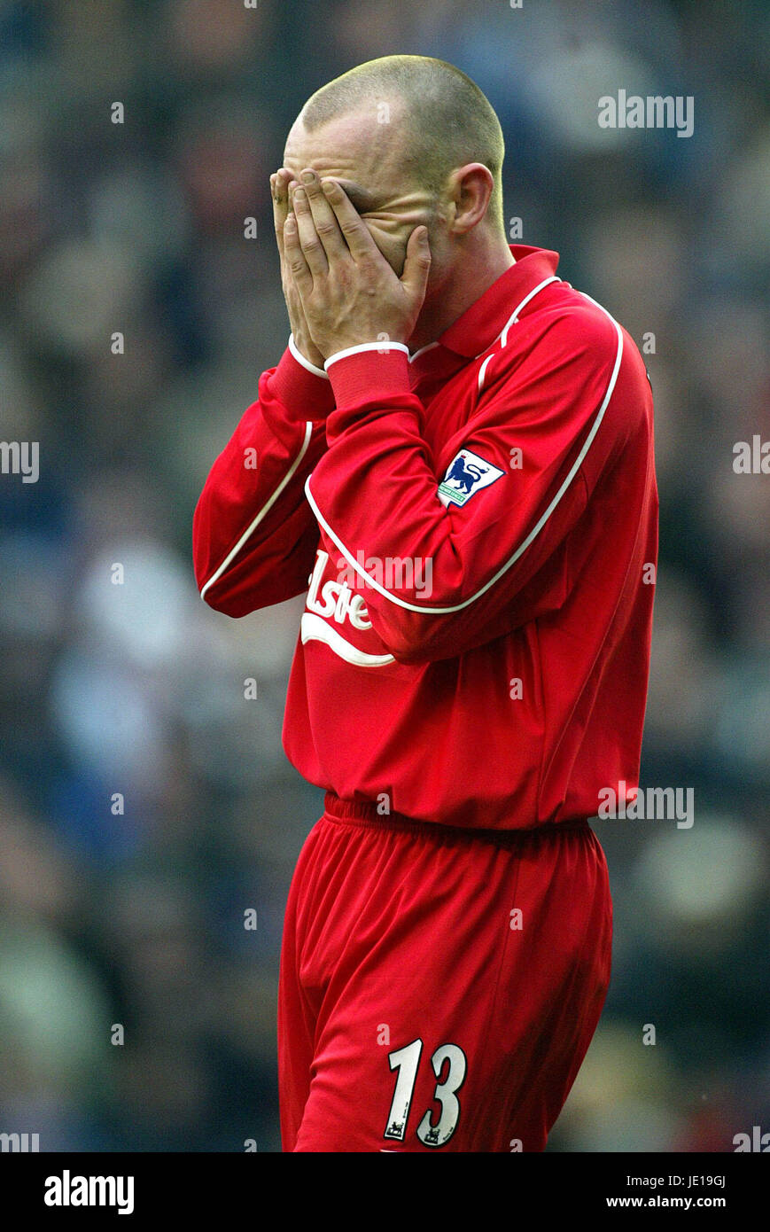 DANNY MURPHY LIVERPOOL FC LIVERPOOL ANFIELD 23 February 2002 Stock ...