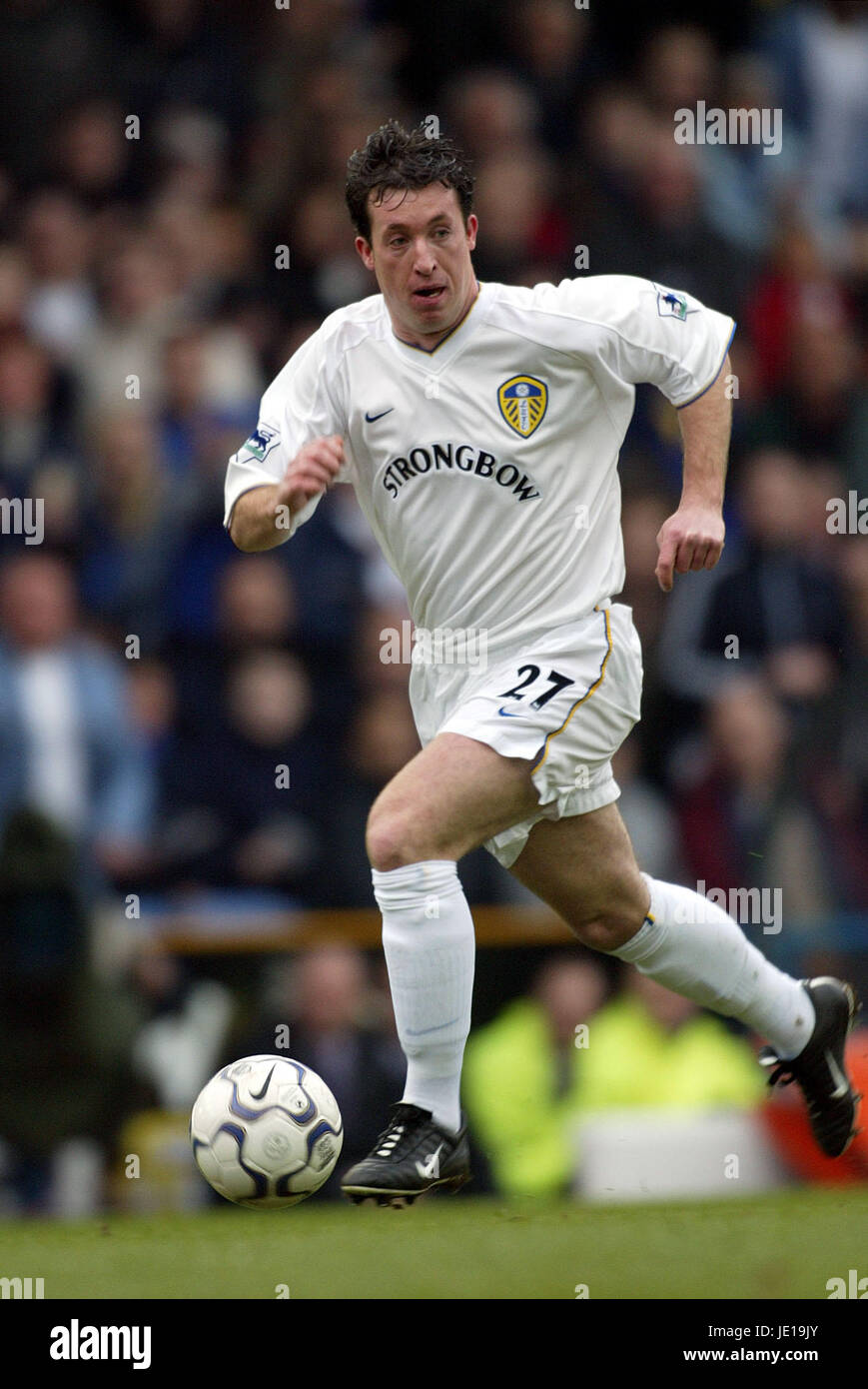 ROBBIE FOWLER LEEDS UNITED FC ELLAND ROAD LEEDS 17 March 2002 Stock ...