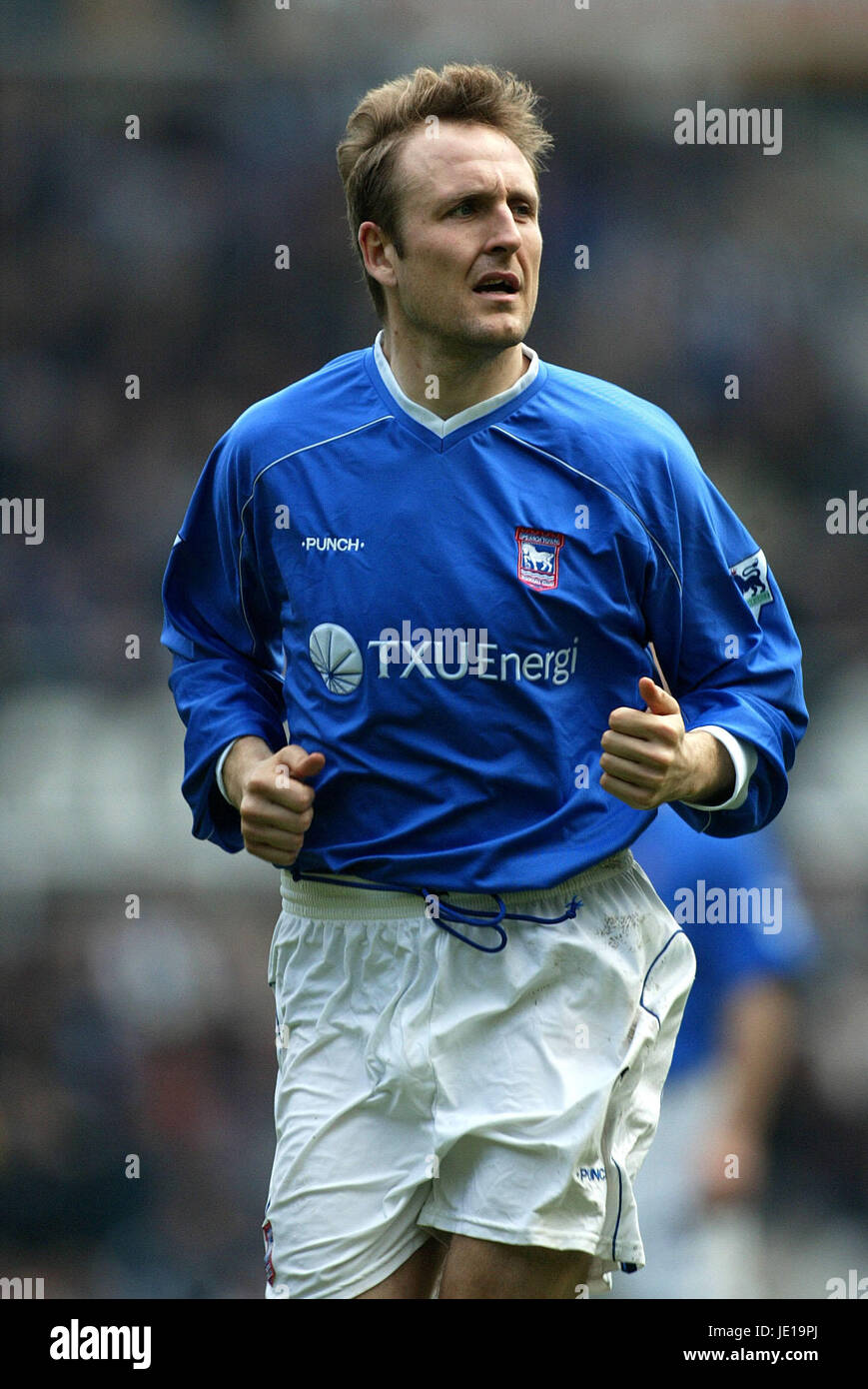 MARK VENUS IPSWICH TOWN FC ST JAMES PARK NEWCASTLE 16 March 2002 Stock ...