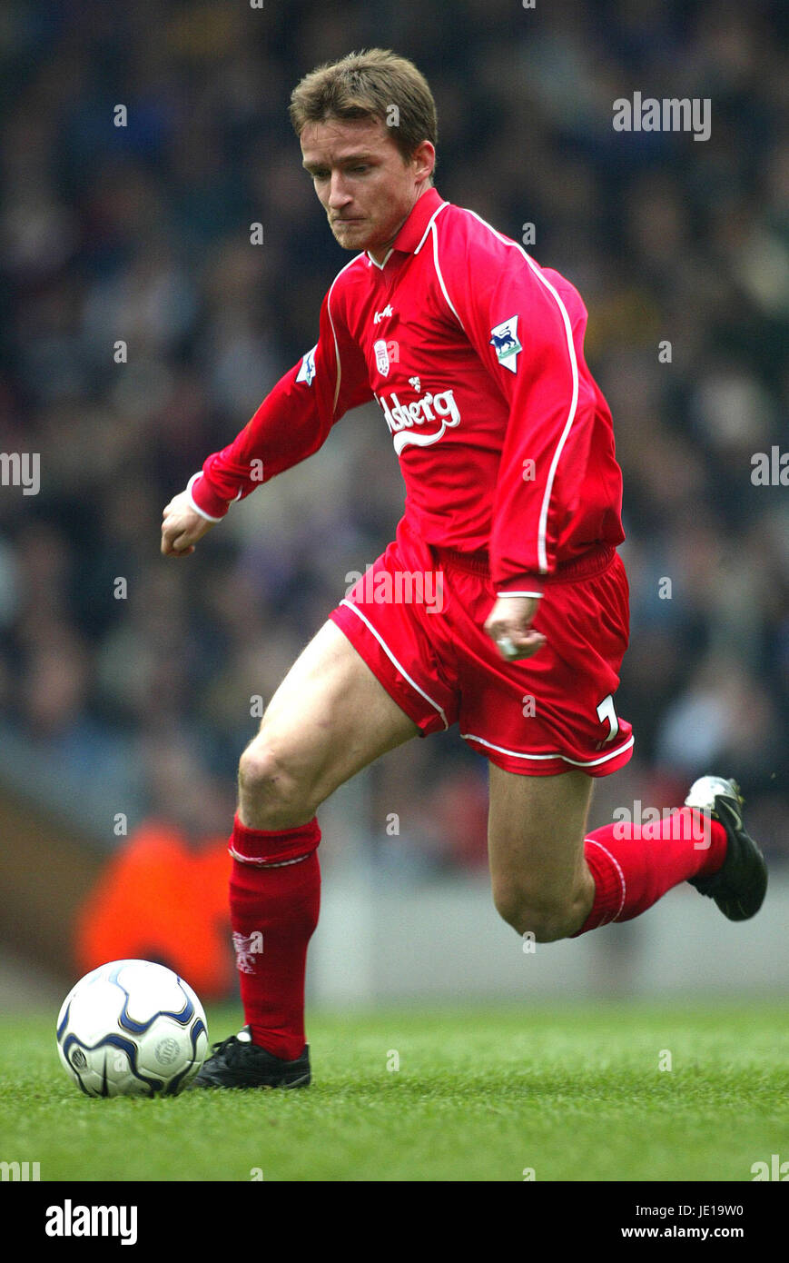 VLADIMIR SMICER LIVERPOOL FC ANFIELD LIVERPOOL 24 March 2002 Stock ...