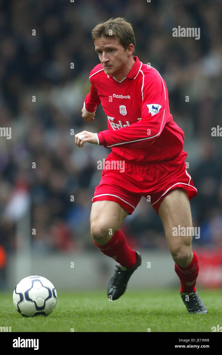 VLADIMIR SMICER LIVERPOOL FC ANFIELD LIVERPOOL 24 March 2002 Stock ...