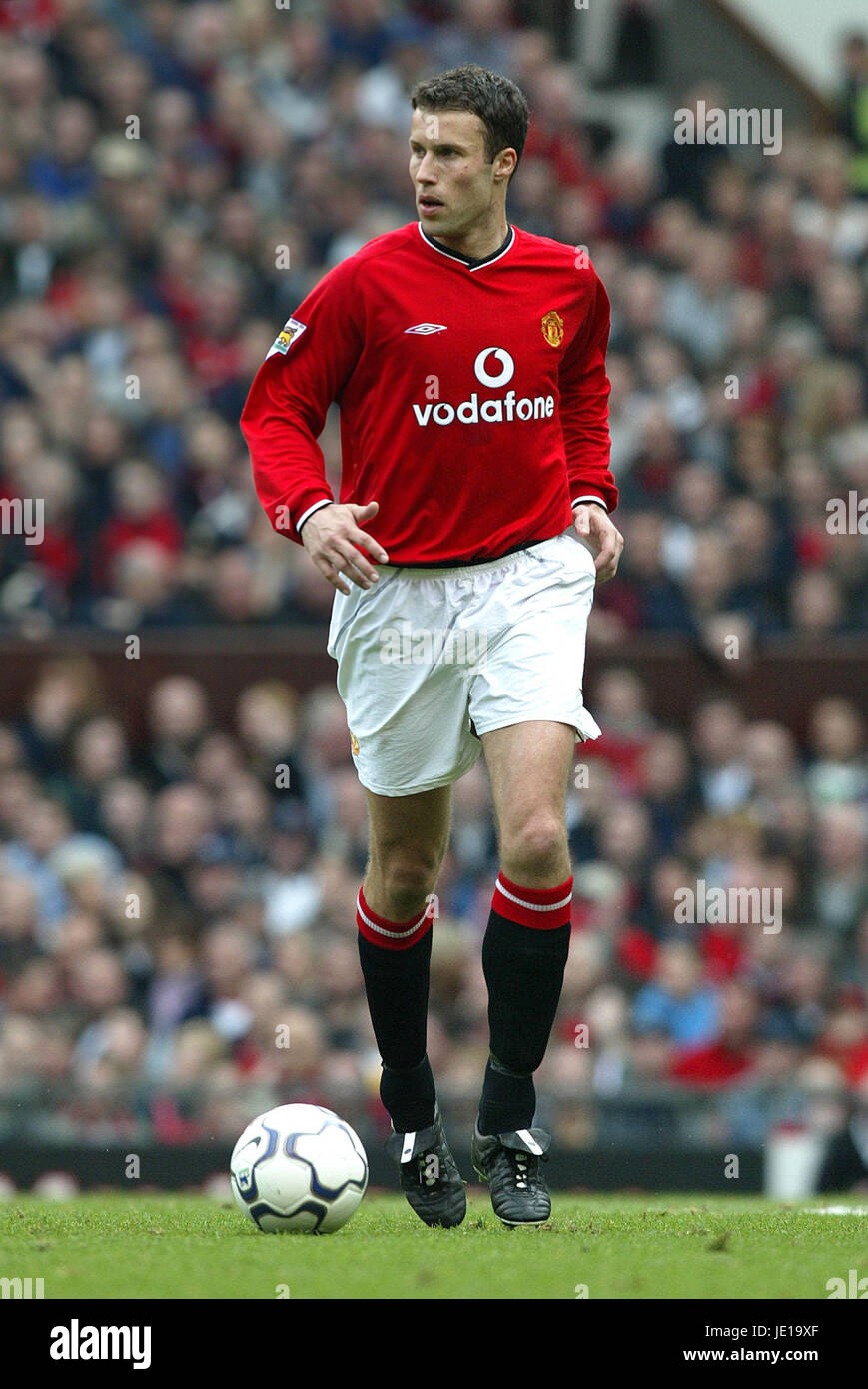 RONNIE JOHNSEN MANCHESTER UNITED FC OLD TRAFFORD MANCHESTER 23 March ...
