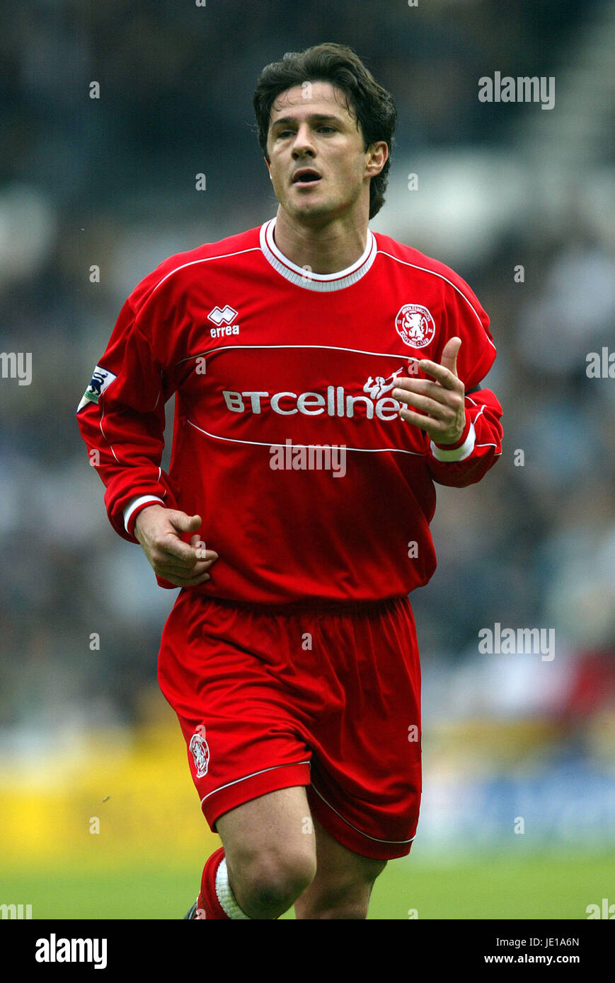 BENITO CARBONE MIDDLESBROUGH FC DERBY DERBY 01 April 2002 Stock Photo ...