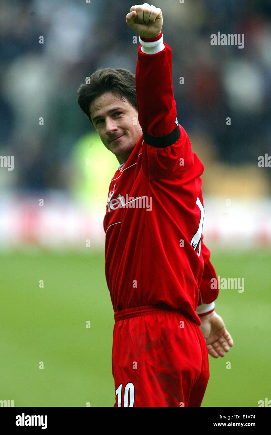 BENITO CARBONE MIDDLESBROUGH FC DERBY DERBY 01 April 2002 Stock Photo ...