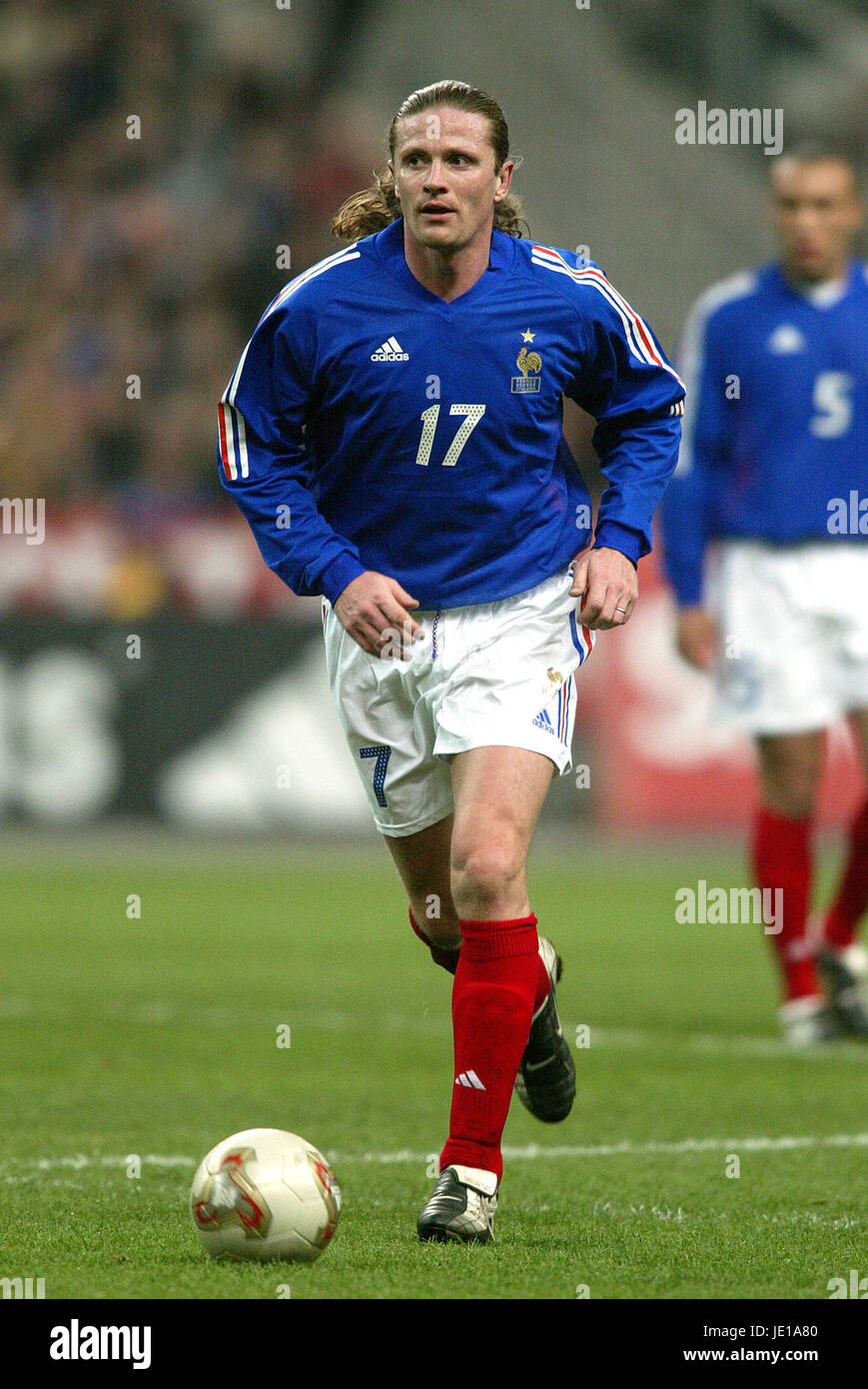 EMMANUEL PETIT FRANCE & CHELSEA FC STADE FRANCE PARIS 27 March 2002 ...