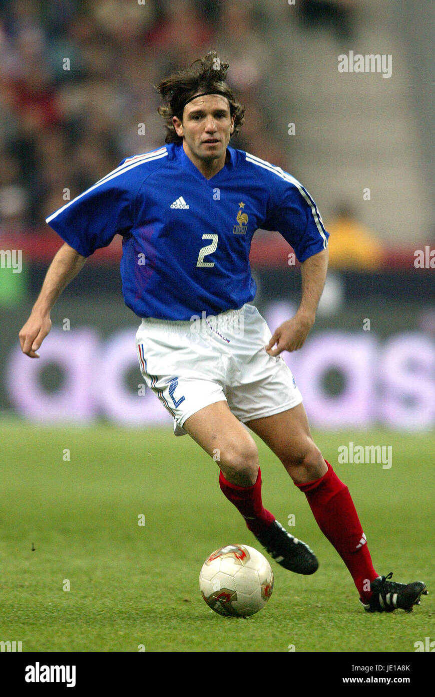 VINCENT CANDELA FRANCE & AS ROMA STADE FRANCE PARIS 27 March 2002 Stock ...