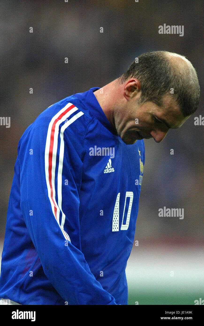 Zinedine Zidane Hair