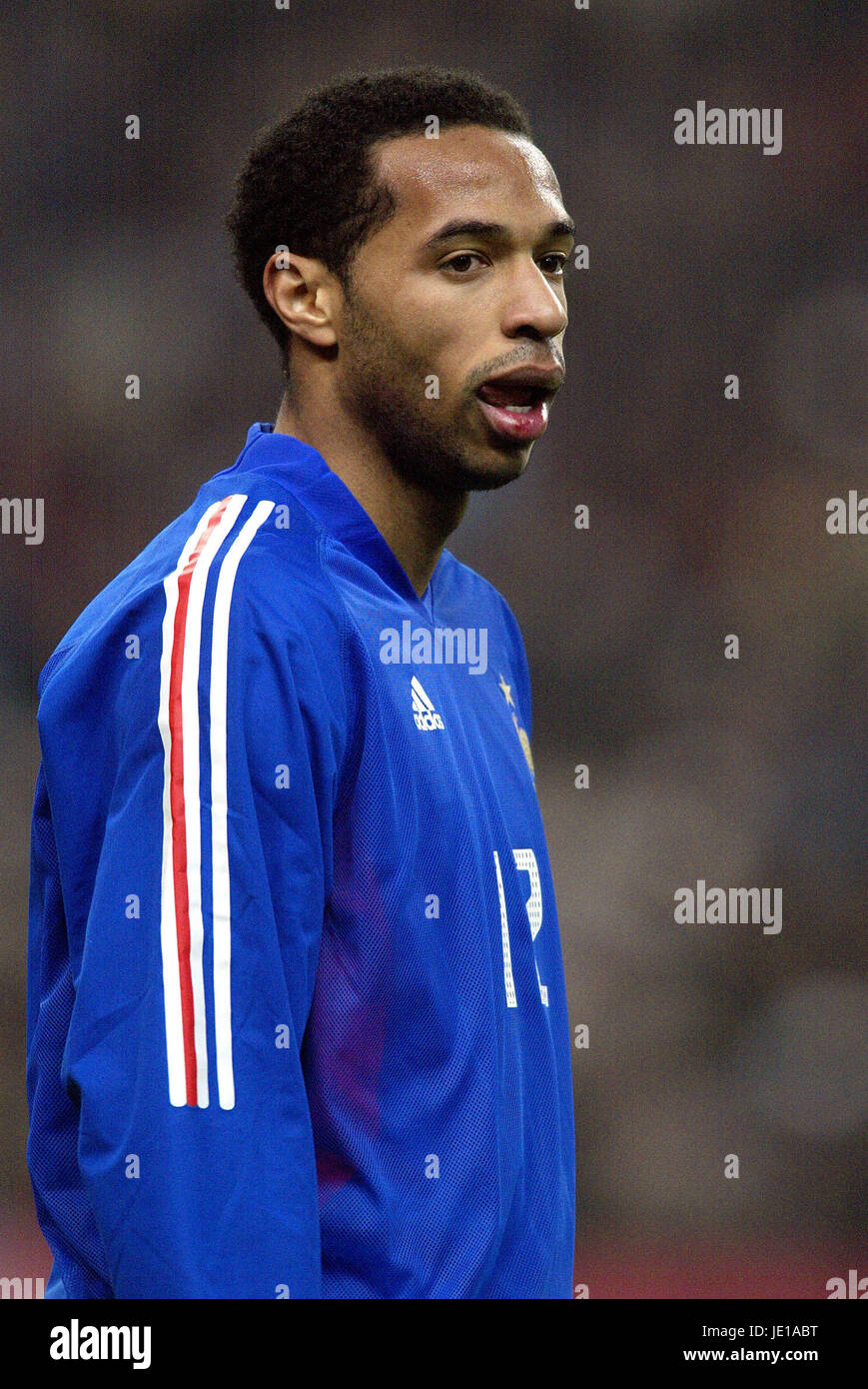 THIERRY HENRY FRANCE & ARSENAL FC STADE FRANCE PARIS 27 March 2002 ...