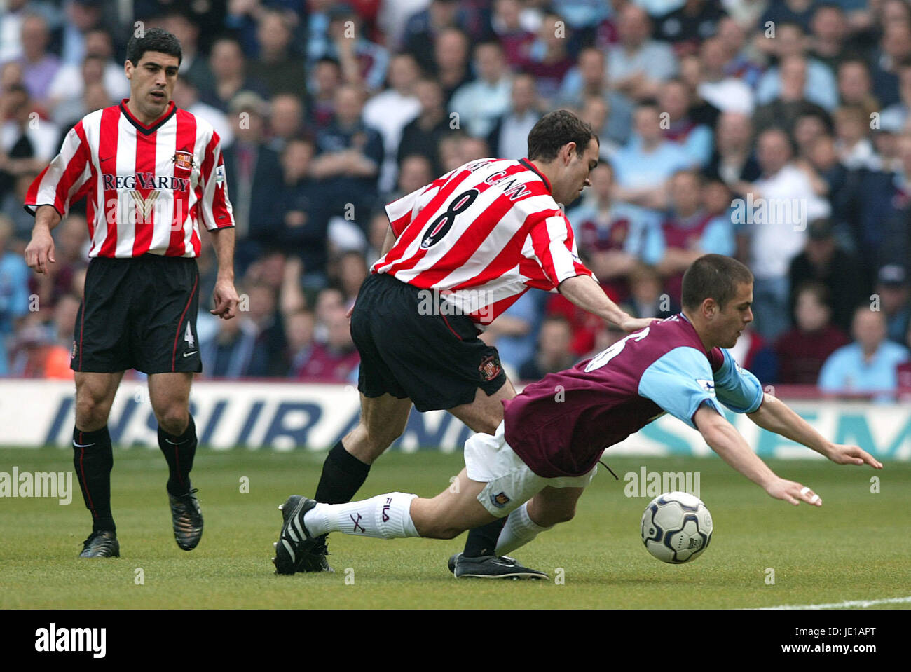 GAVIN MCCANN JOE COLE WEST HAM V SUNDERLAND UPTON PARK WEST HAM LONDON ...