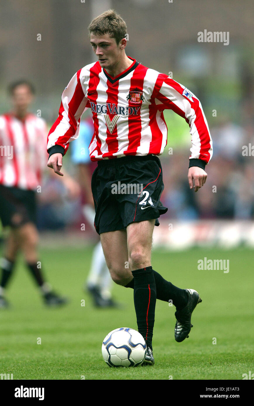 GEORGE MCCARTNEY SUNDERLAND FC UPTON PARK WEST HAM LONDON ENGLAND 20 ...