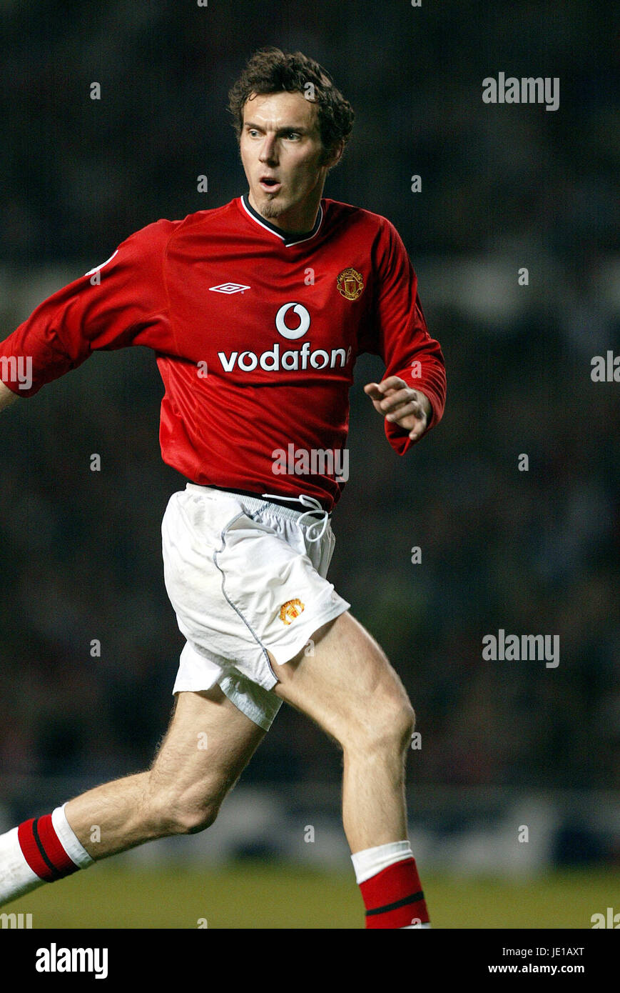LAURENT BLANC MANCHESTER UNITED FC OLD TRAFFORD MANCHESTER 24 April ...