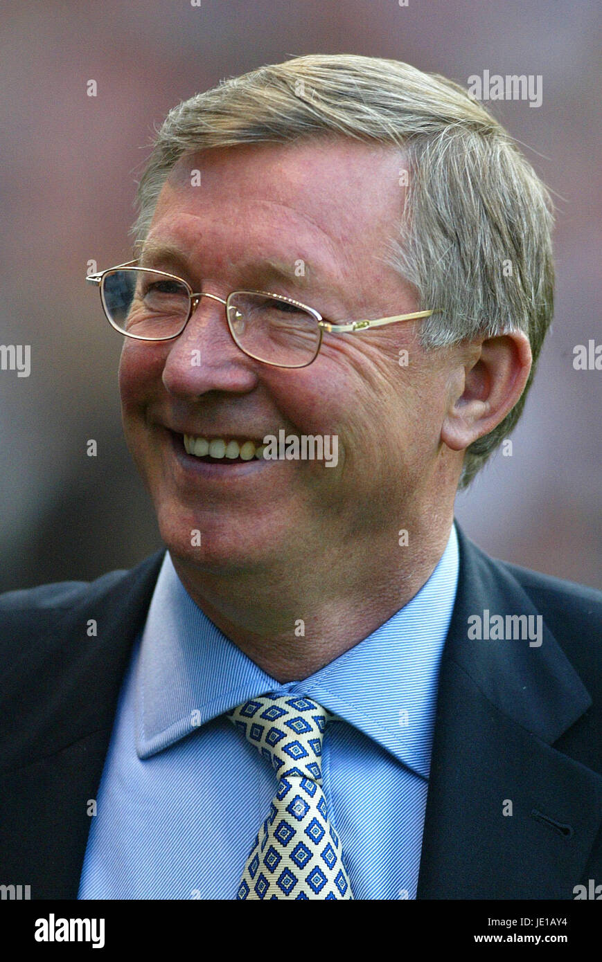 ALEX FERGUSON MANCHESTER UNITED FC MANAGER OLD TRAFFORD MANCHESTER 24 ...