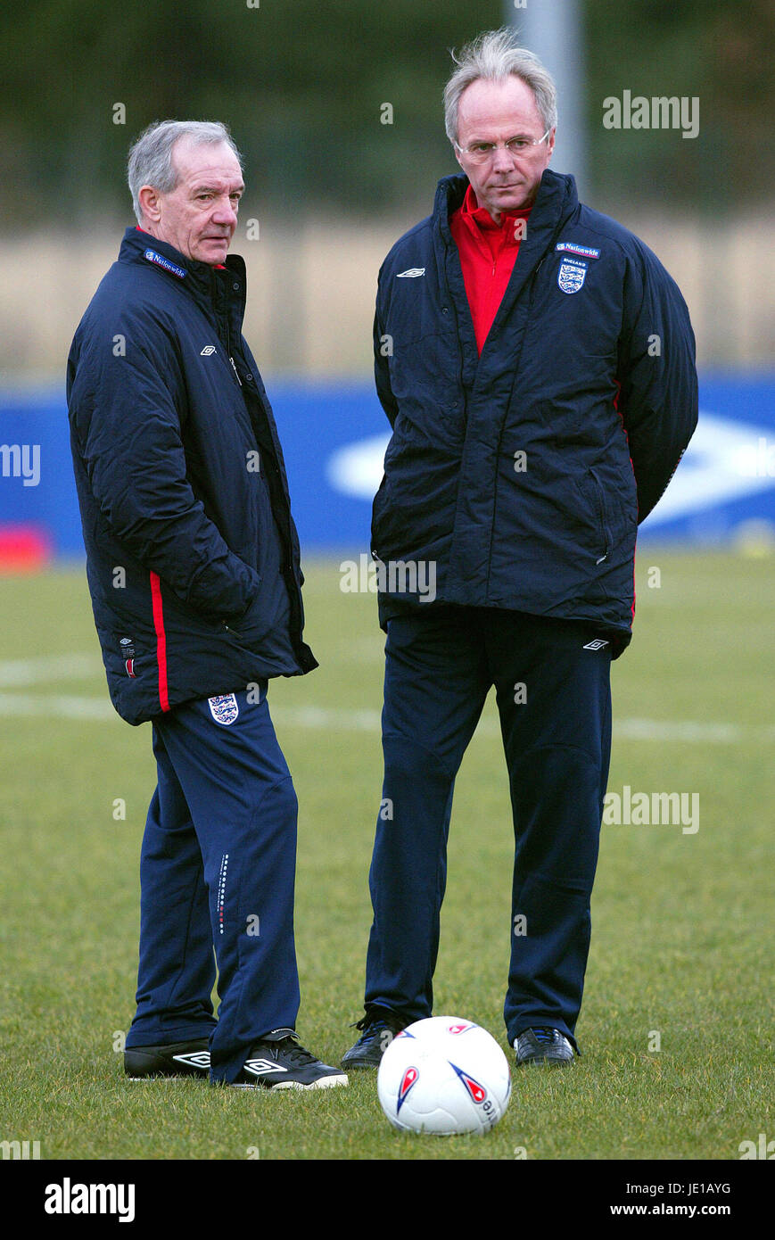 Sven goran eriksson tord grip hi-res stock photography and images - Alamy
