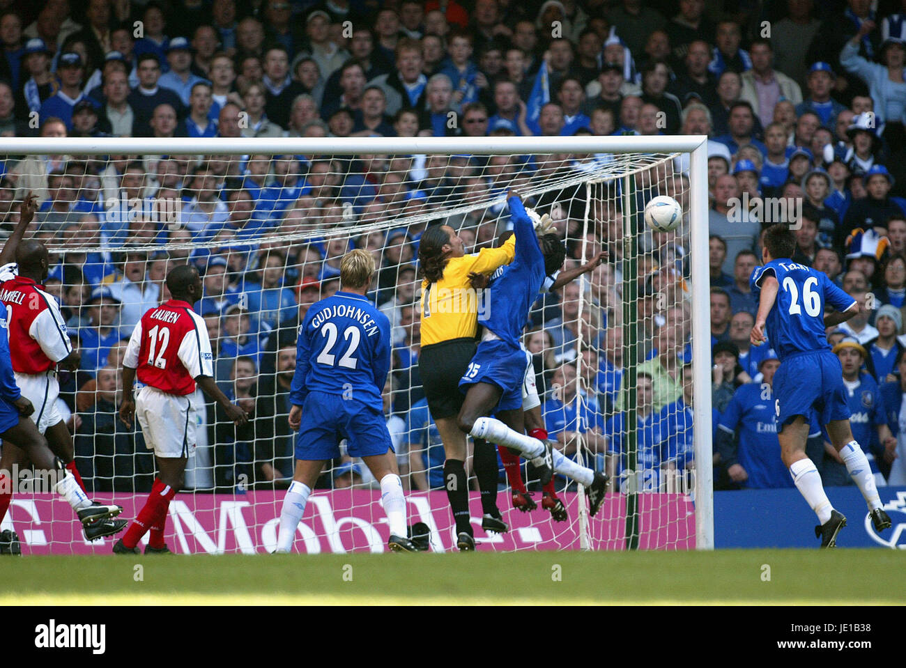 DAVID SEAMAN & MARIO MELCHIOT ARSENAL V CHELSEA FA CUP FINAL MILLENNIUM ...