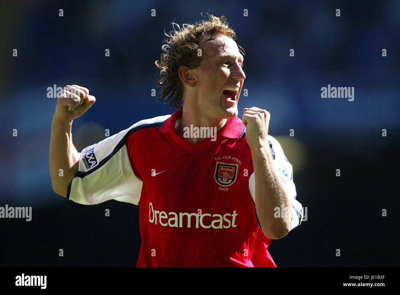 RAY PARLOUR ARSENAL FC MILLENNIUM STADIUM CARDIFF WALES 04 May 2002 ...