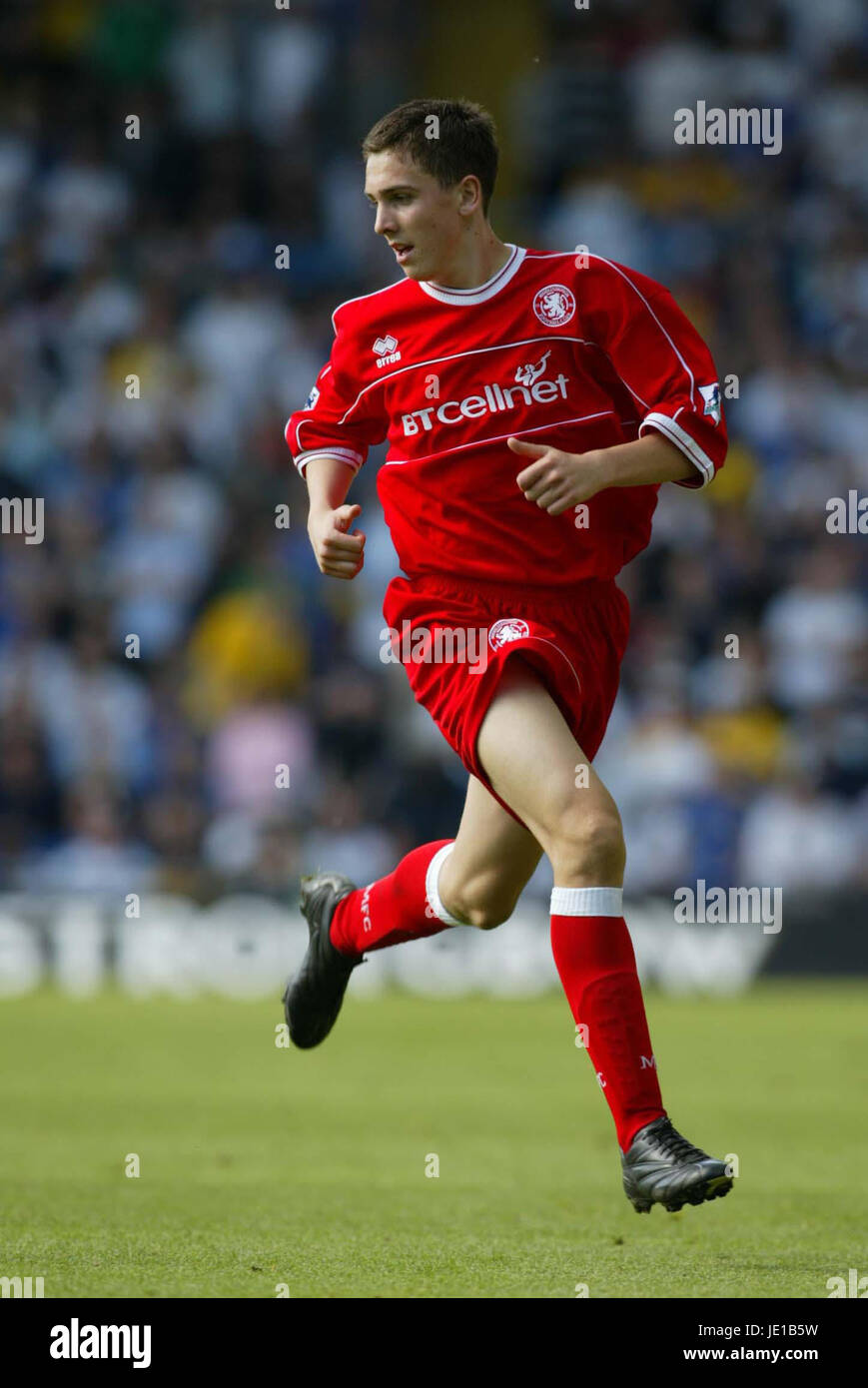 STEWART DOWNING MIDDLESBROUGH FC ELLAND ROAD LEEDS 11 May 2002 Stock ...
