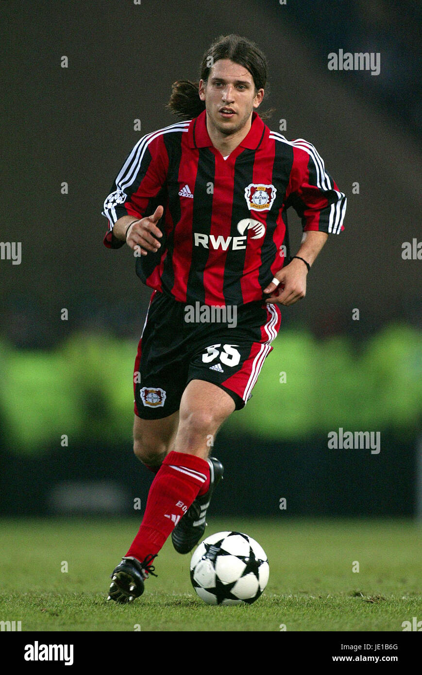 DIEGO PLACENTE BAYER 04 LEVERKUSEN HAMPDEN PARK GLASGOW SCOTLAND 15 May ...