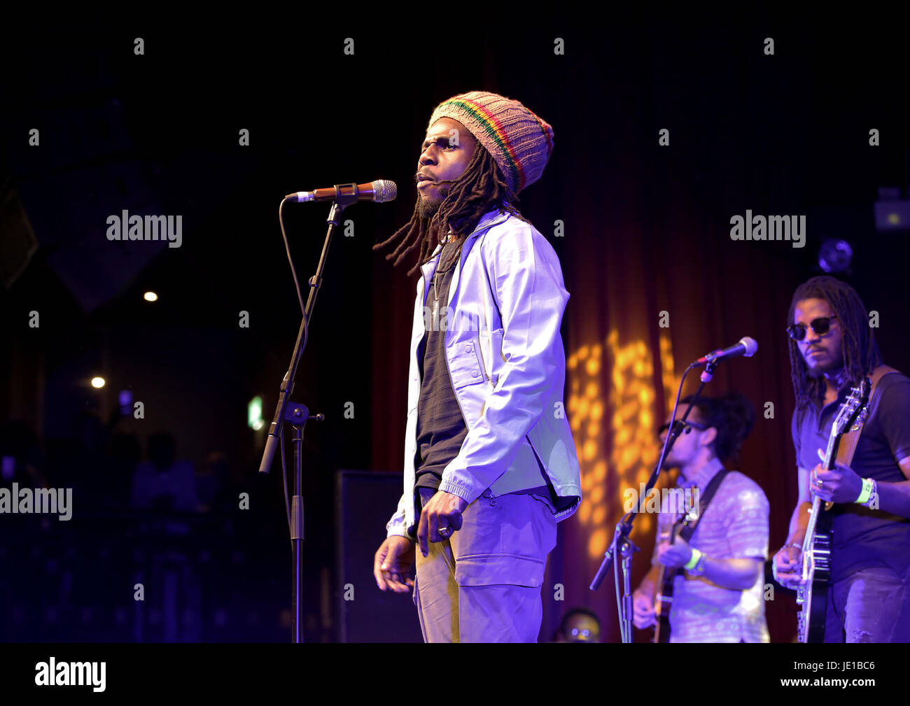 Chronixx Performing at Manchester O2 Ritz Featuring: Chronixx Where ...