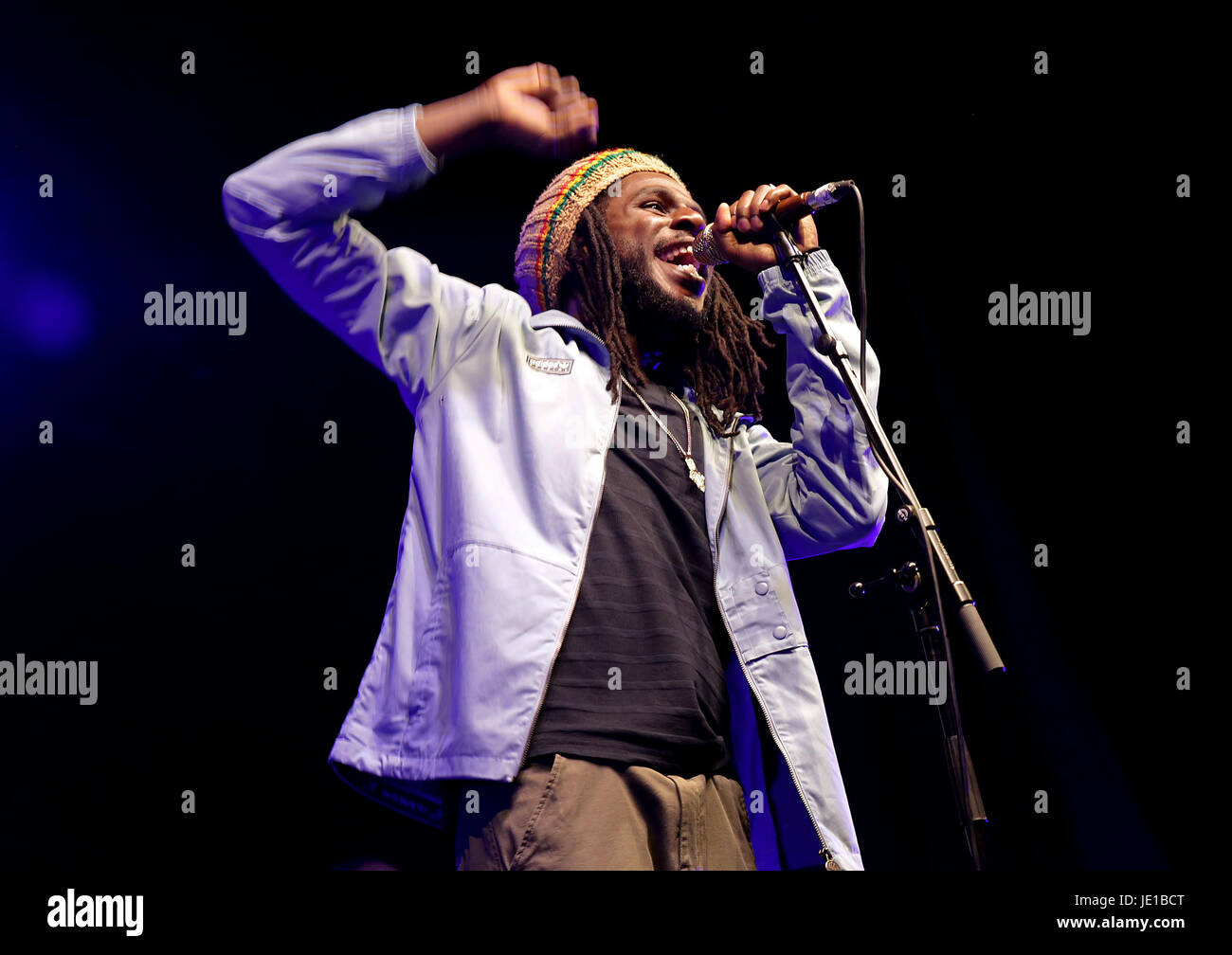Chronixx Performing at Manchester O2 Ritz Featuring: Chronixx Where ...