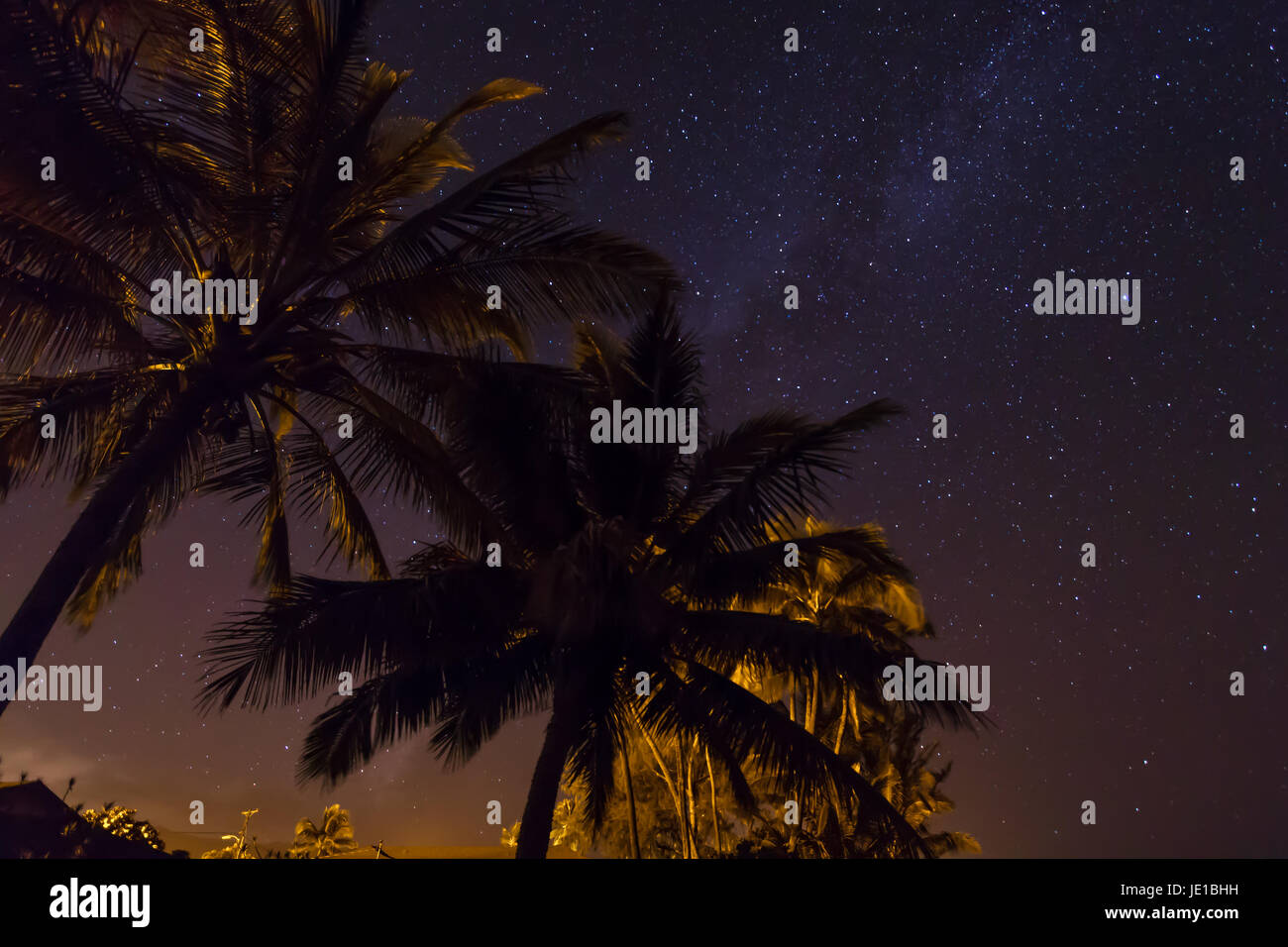 Hawaii night sky hi-res stock photography and images - Alamy
