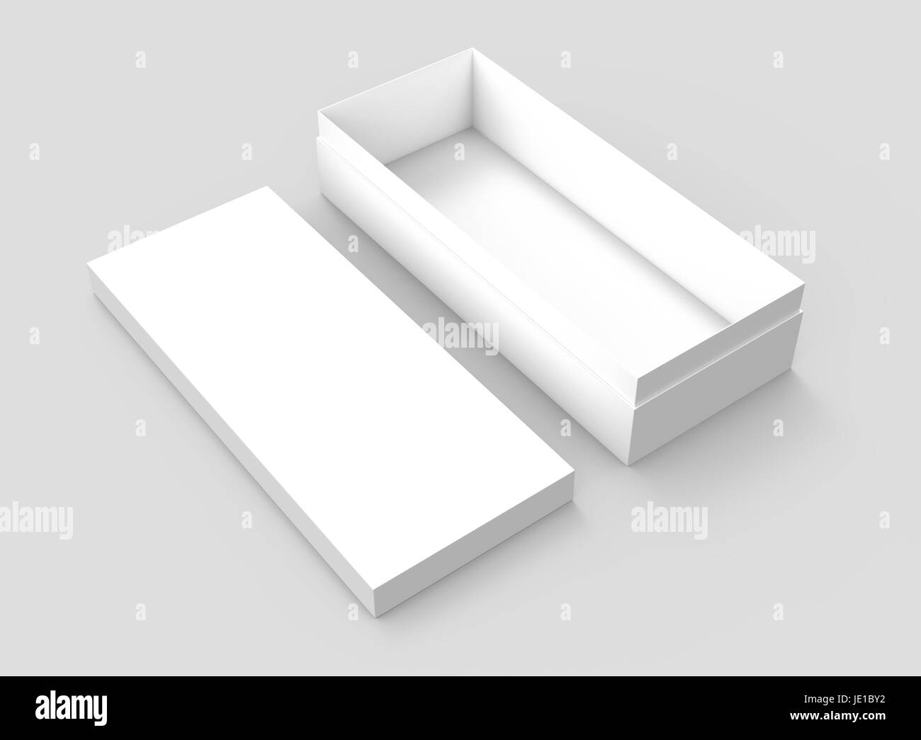 right tilt white 3d rendering blank rectangular open box with box lid ... right tilt white 3d rendering blank rectangular open box with box lid ...