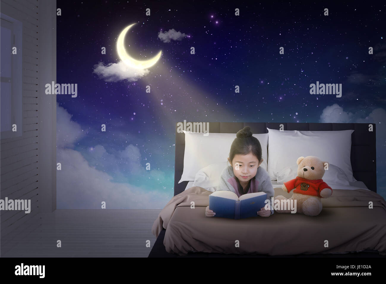 A dreaming child 015 Stock Photo - Alamy