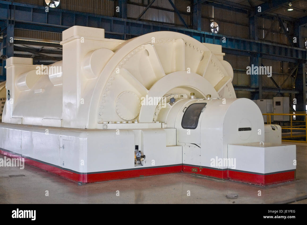 110 Mega Watts Power generator in Geothermal Power Plant CERRO PRIETO ...