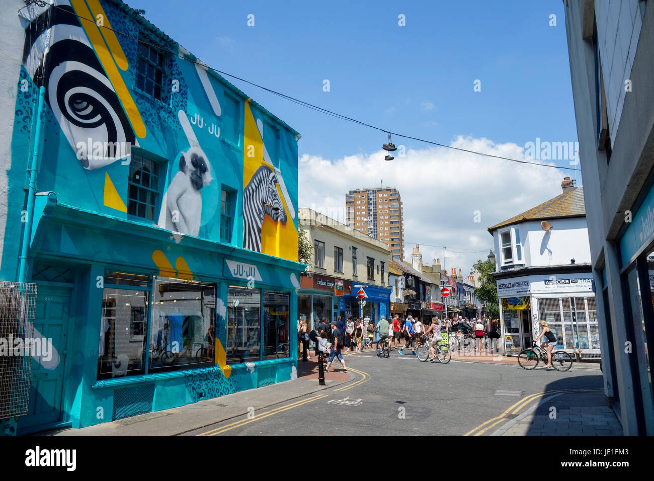 Brighton quirky shops hi-res stock photography and images - Alamy