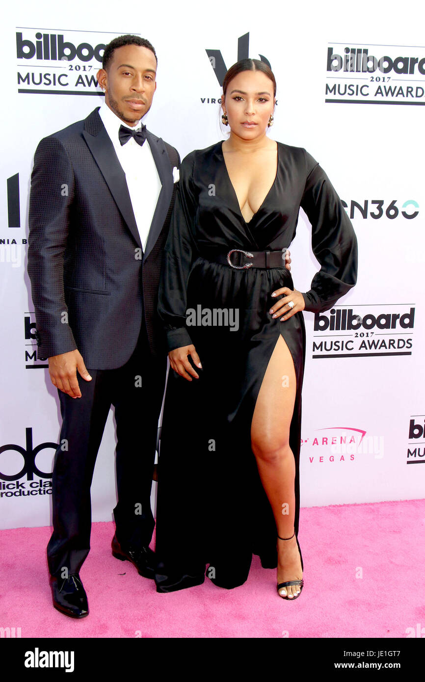 Ludacris and Eudoxie Mbouguiengue attending the 2017 Billboard Music ...