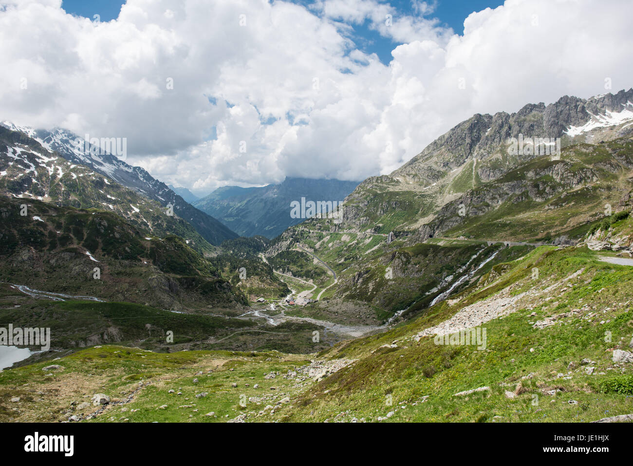 Sustenpass road hi-res stock photography and images - Alamy