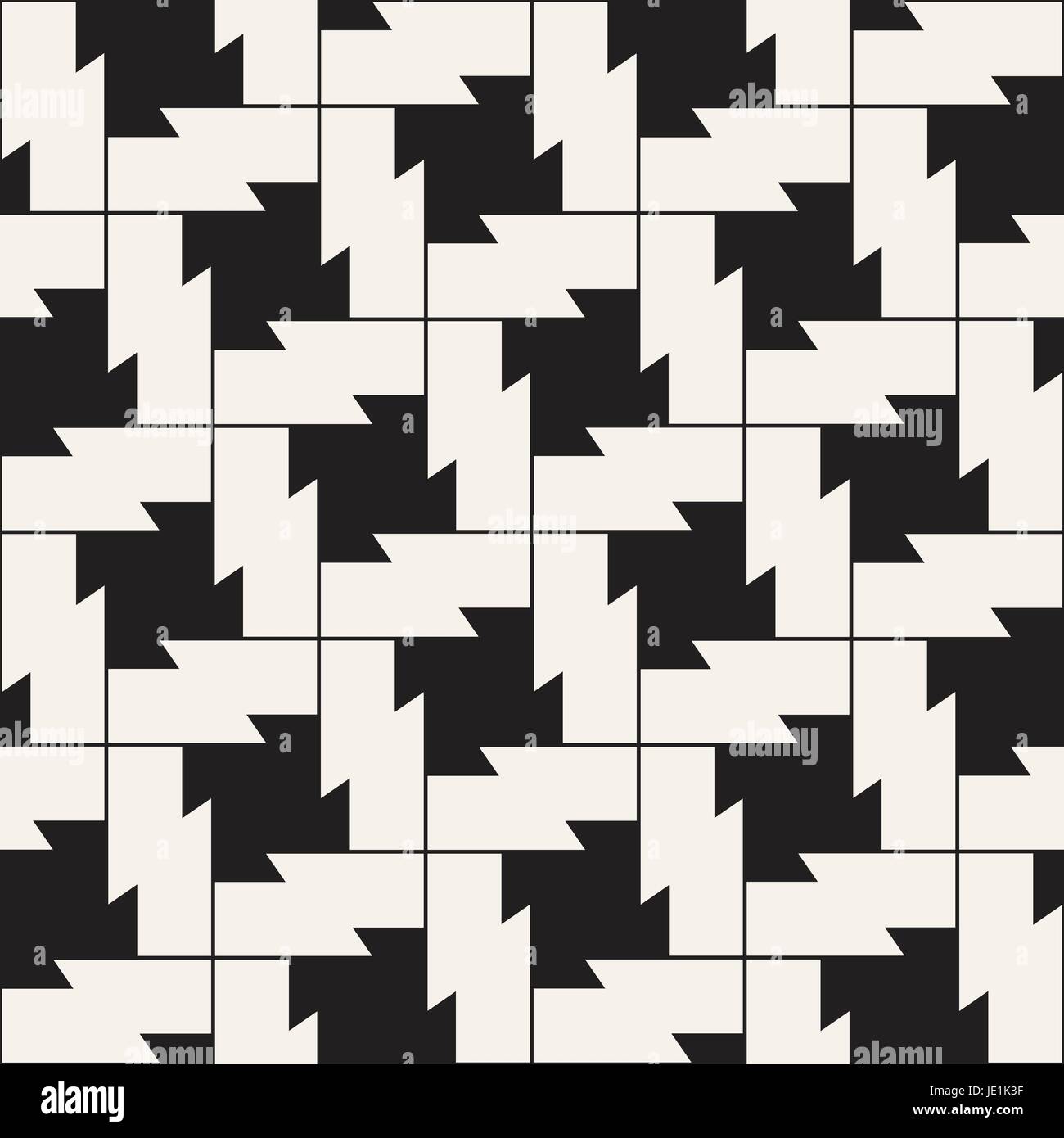 Vector seamless cross tiling pattern. Modern stylish geometric lattice ...
