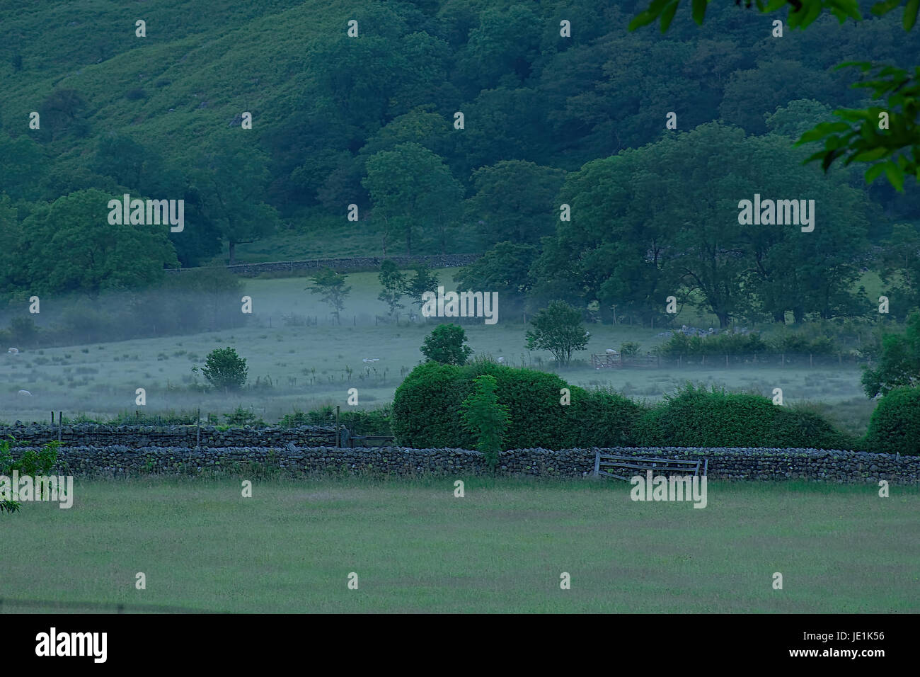 Lake District National Park landscape Stock Photo - Alamy
