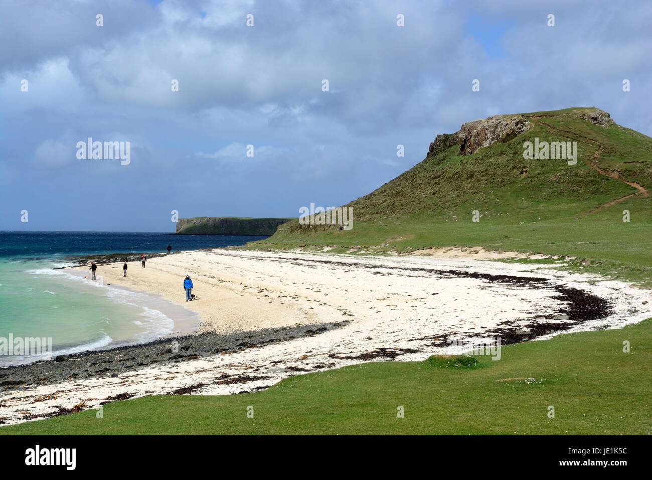 Coral Beach Claigan Dunvegan Isle of Skye Scotalnd Stock Photo - Alamy