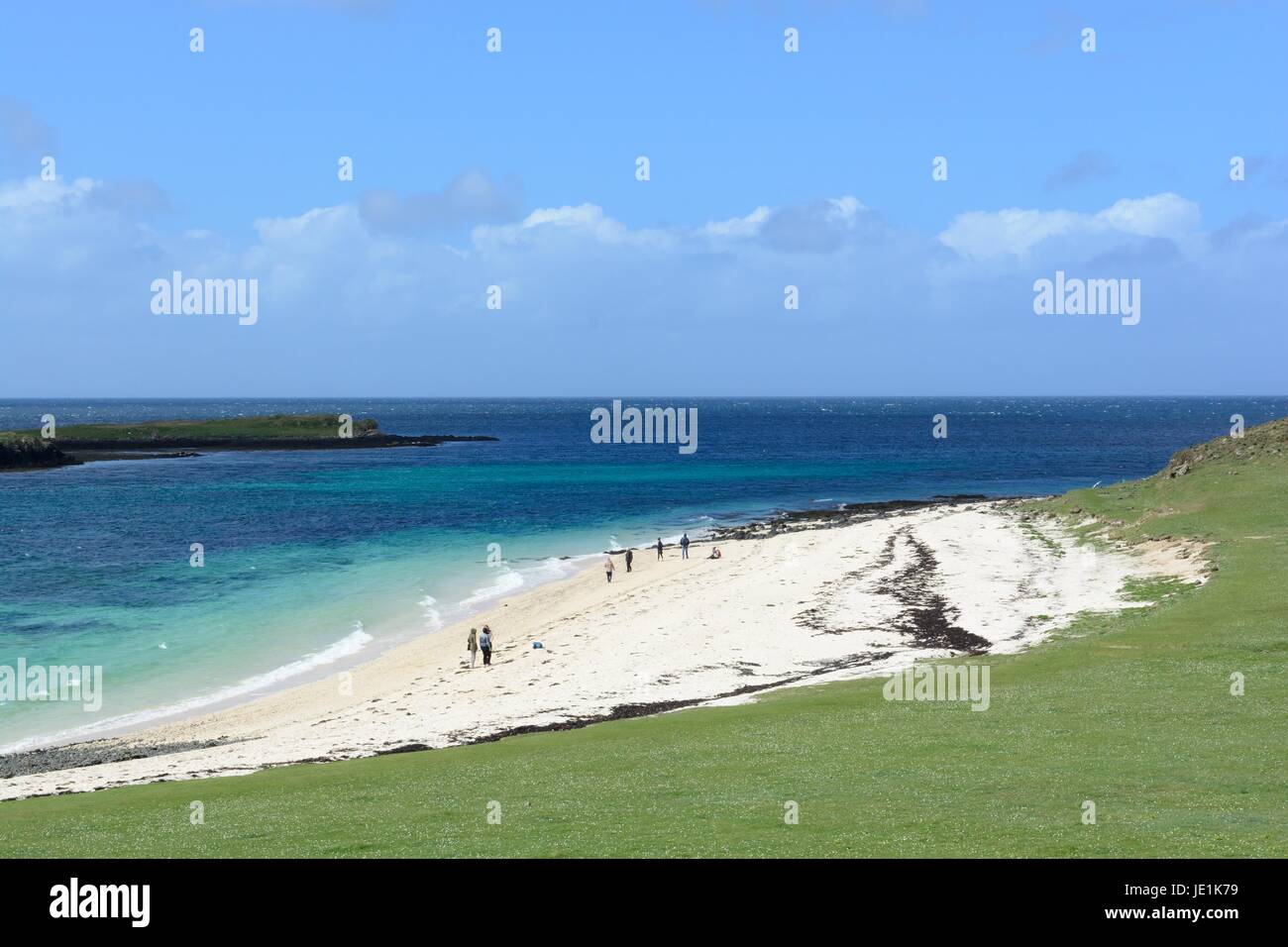 Coral Beach Claigan Dunvegan Isle of Skye Scotalnd Stock Photo - Alamy