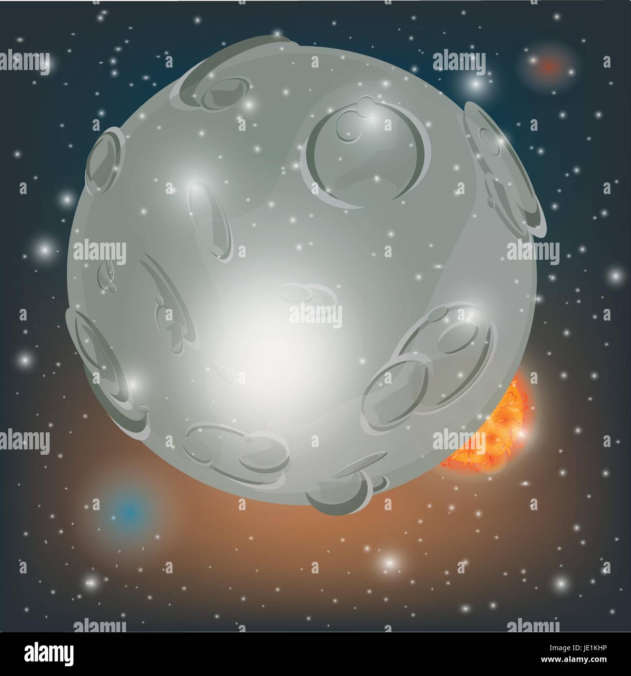 Neptune moons Stock Vector Images - Alamy