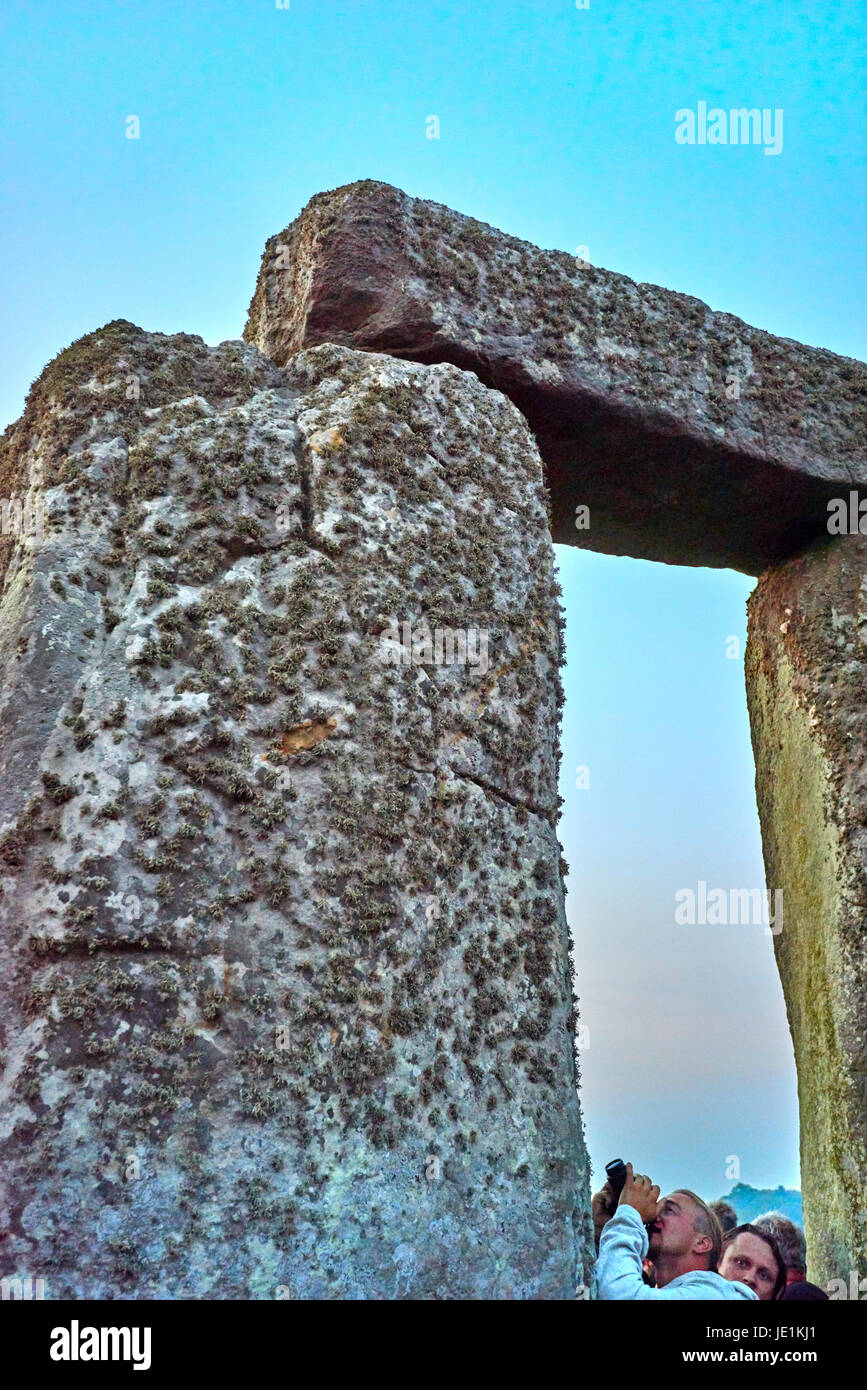 Stonehenge Summer Solstice Tour Sunrise 21st June 2043 Stock Photo - Alamy