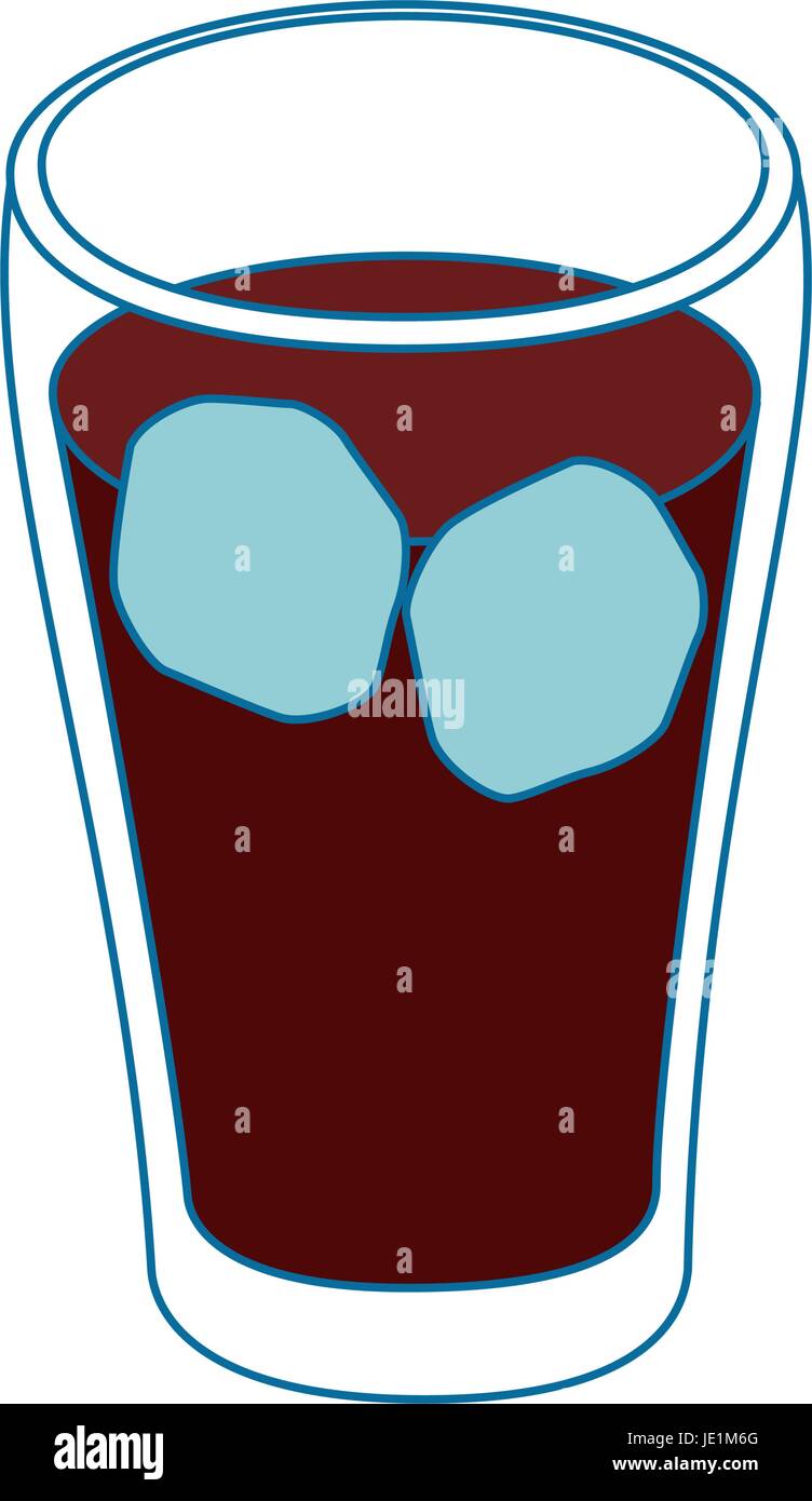 Ice cold bottle of coke Stock Vector Images - Alamy
