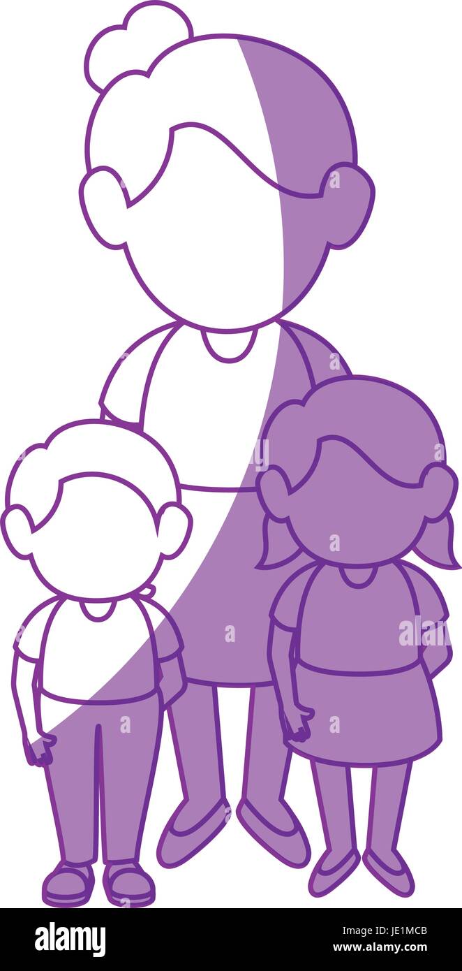 women with kids icon vector illustration graphic design Stock Vector ...