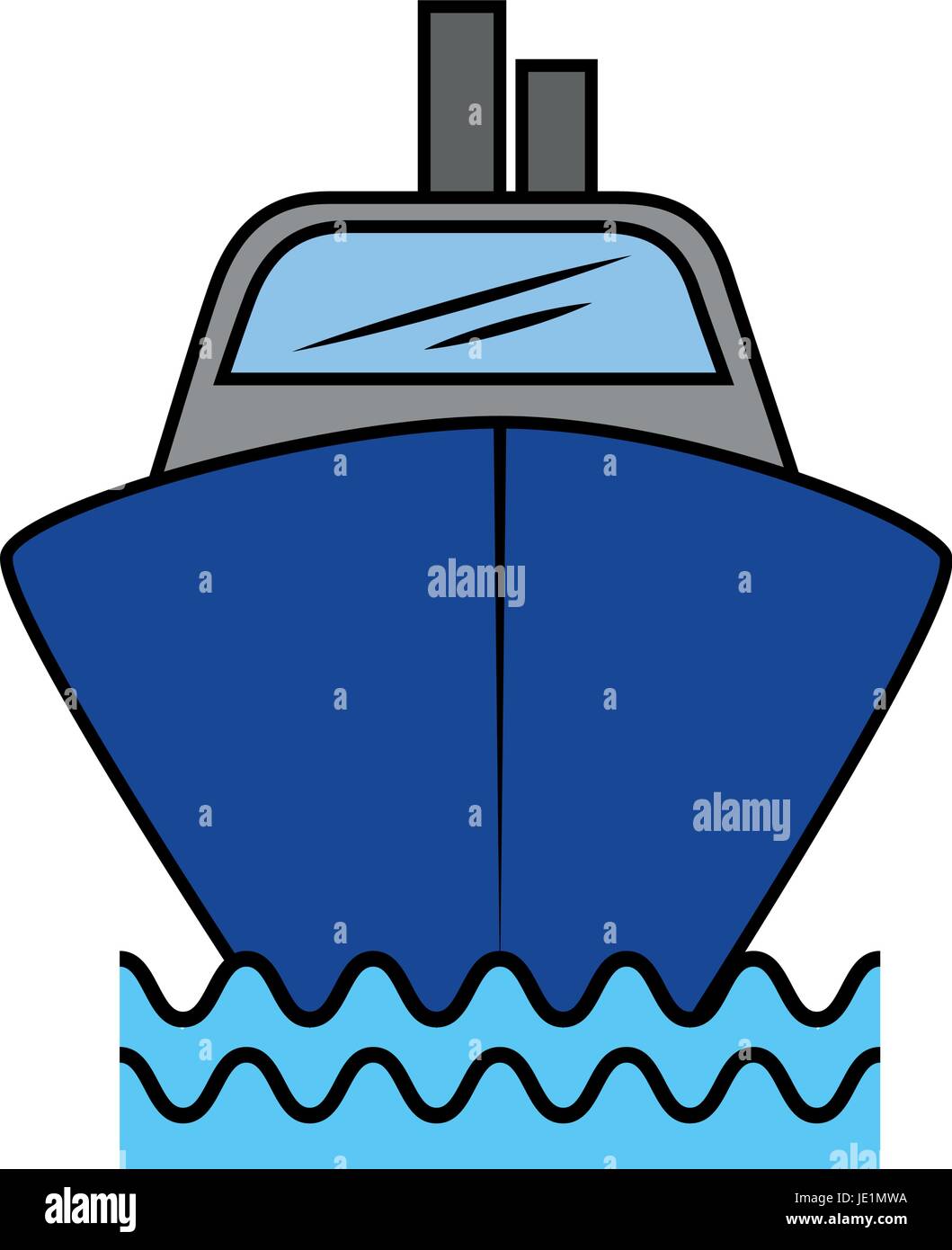 isolated big ship icon vector illustration graphic design Stock Vector ...