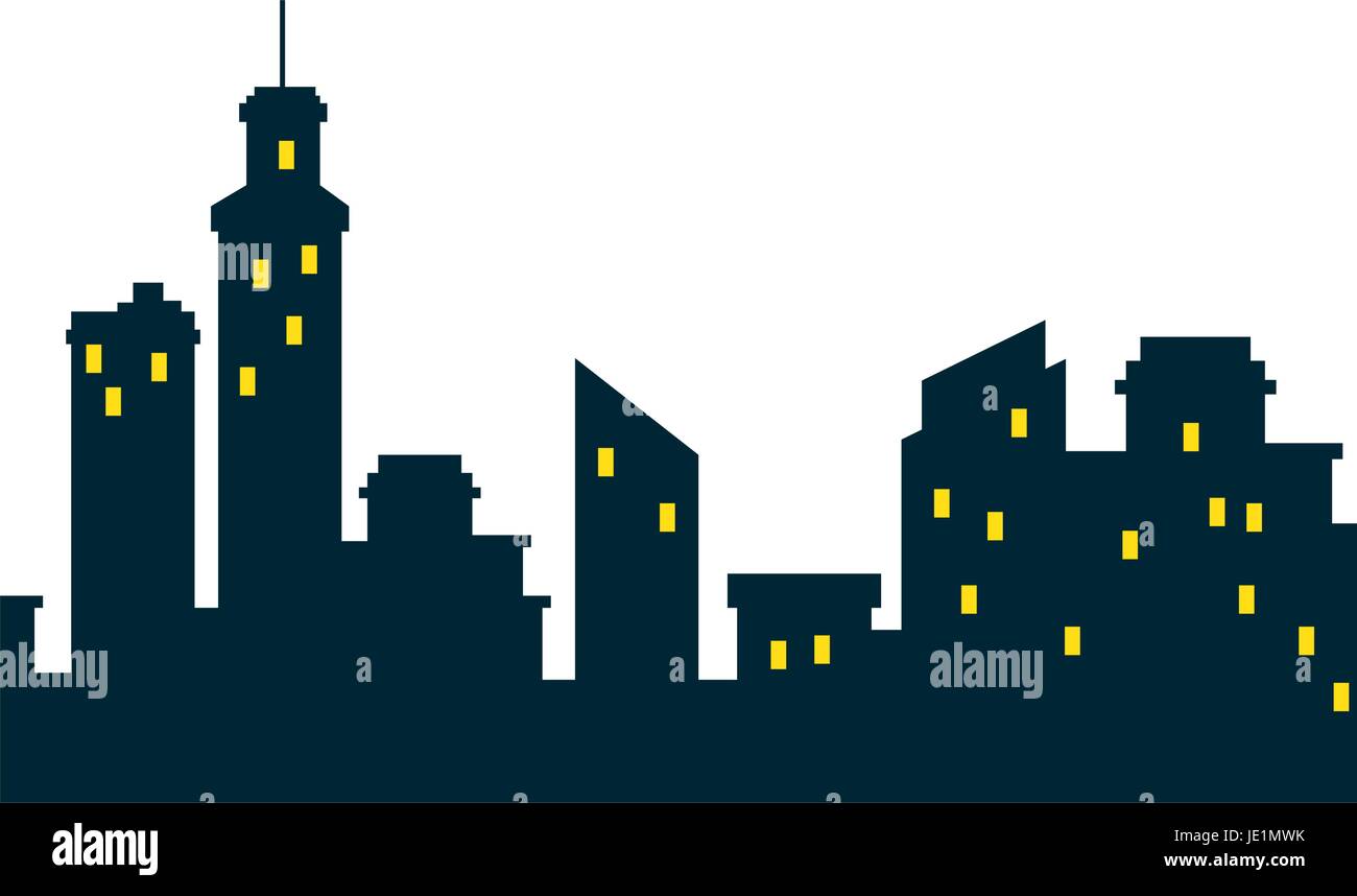 isolated city view icon vector illustration graphic design Stock Vector ...