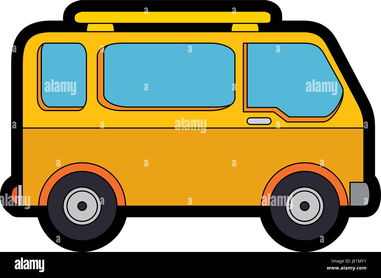 isolated van car Stock Vector Image & Art - Alamy